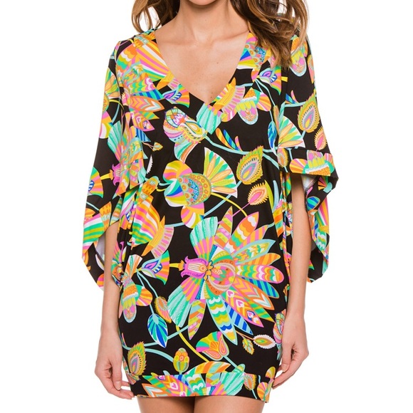 Trina Turk | Swim | Host Pick Trina Turk Tahitian Floral Tunic Swim ...